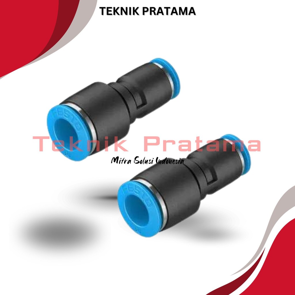 Jual FESTO QS 6-8 PUSH-IN FITTING MPG REDUCER LURUS QS 8-6 MM | Shopee Indonesia