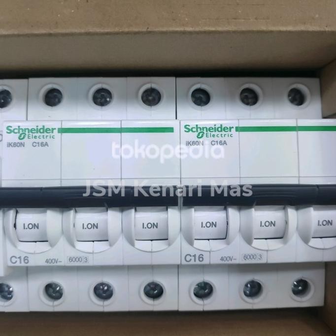Jual Dijual!! Mcb Ik60N 3P 6 A , 10 A , 16 A , 20 A Schnedier 6Ka ...