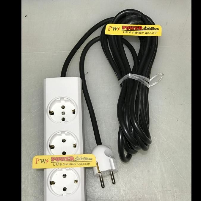 Jual Kabel listrik extension tambahan kabel roll 3x1.5mm 3 Lubang Broco ...