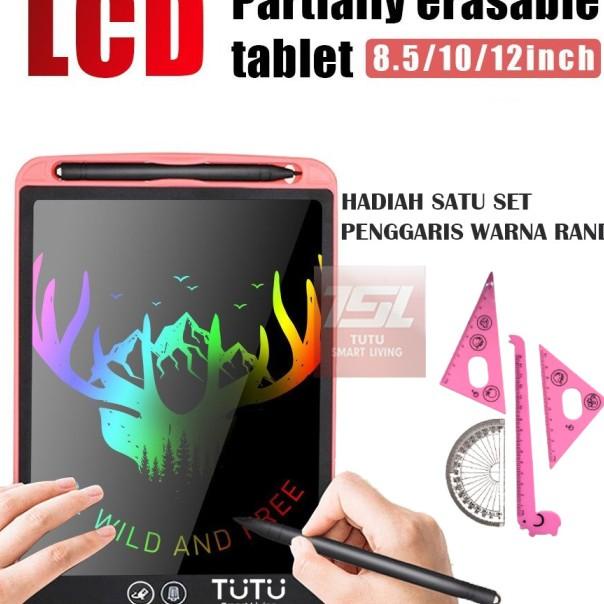Jual Papan Tulis Anak-Dewasa Lcd Writing Tablet 12"Dgn Partial Delete Warna | Shopee Indonesia
