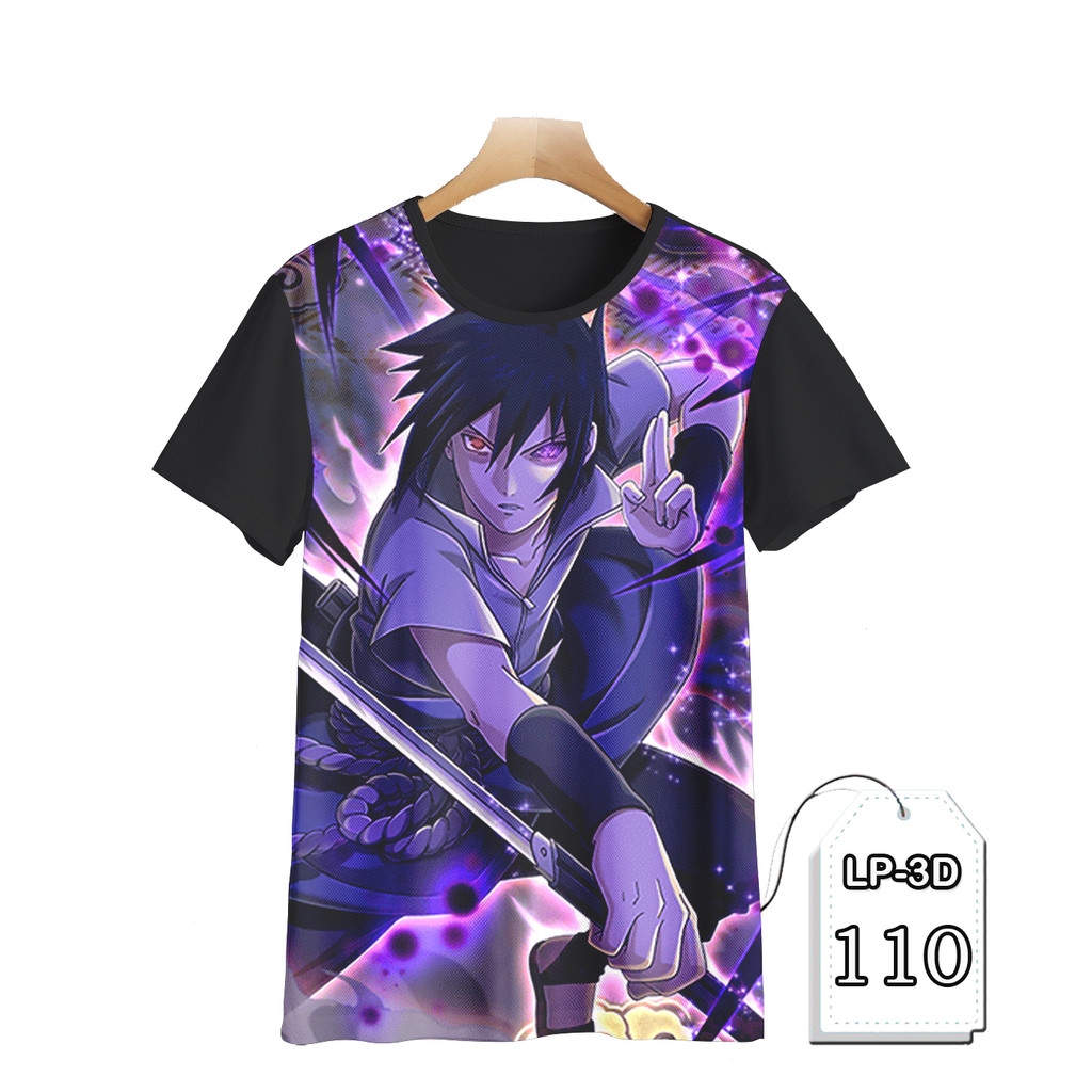 Jual Baju Sasuke Uchiha Baju Anak dan Dewasa Naruto Uzumaki 3D Anime ...