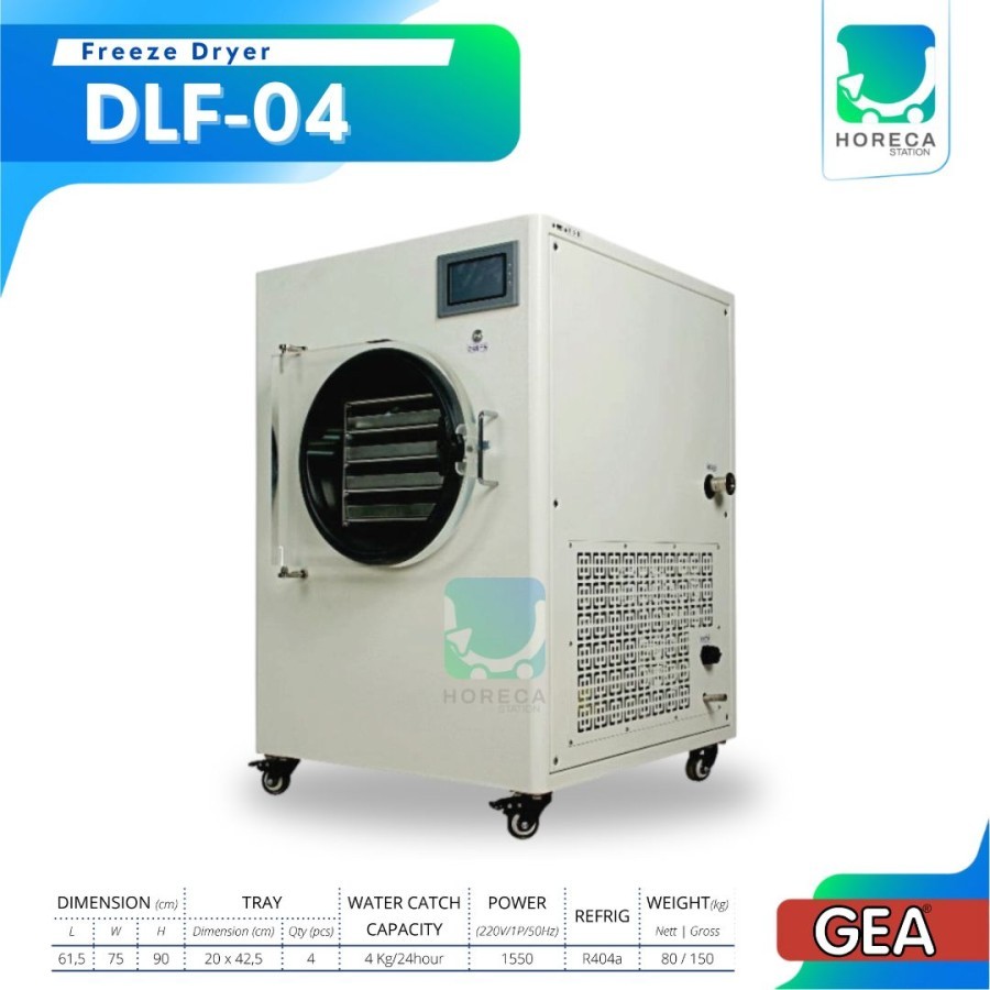 Jual GEA Freeze Dryer DLF-04 / DLF 04 / DLF04 (Kabinet Pengering ...