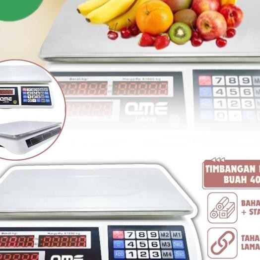 Jual Timbangan Buah Digital 40Kg Double Display / Alat Hitung Buah ...