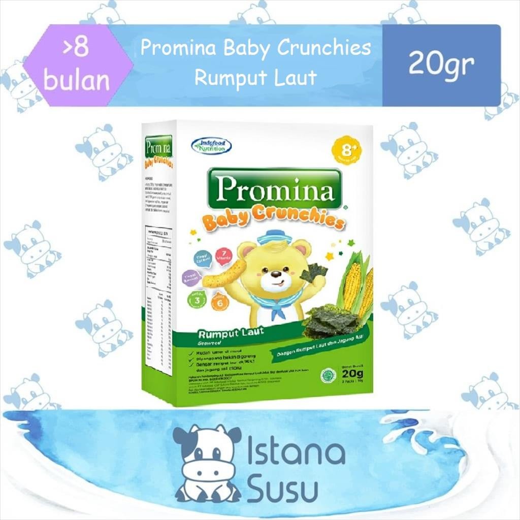 Jual Promina Baby Crunchies Rumput Laut 20g | Shopee Indonesia