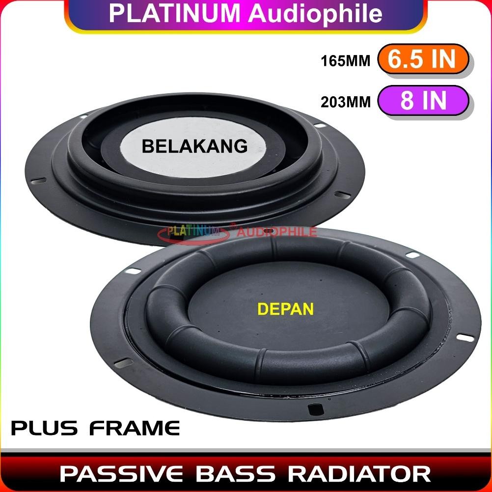 Jual Diskon Passive Bass Radiator 5.5 6.5 7 8 Inch Membran Subwoofer ...