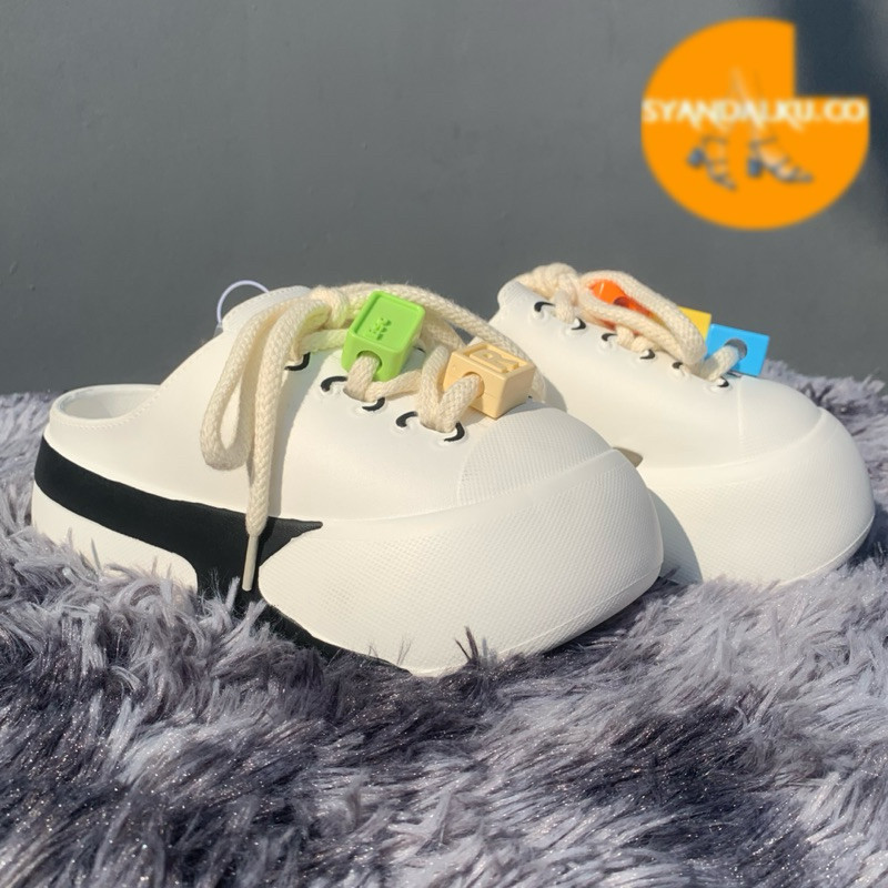 Jual [Syandalku.co] Sandal Korean Style Wanita TLI Viral EVA Import PVC ...