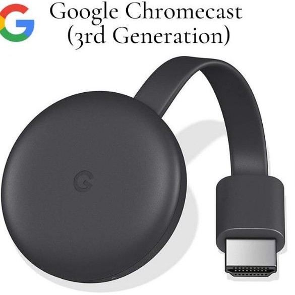 Jual Google Chromecast with TV gen 4th support 4K Original | Shopee ...