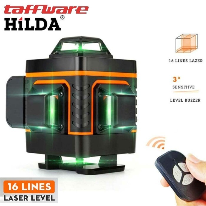 Jual Taffware Hilda Mesin Self Leveling Laser Level 4D 16 Line With ...