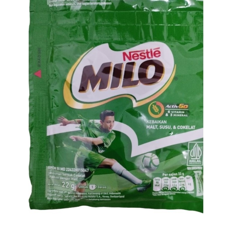 Jual Milo ActivGo Sachet 22gr - Cokelat Bubuk | Harga Satuan [Pcs ...