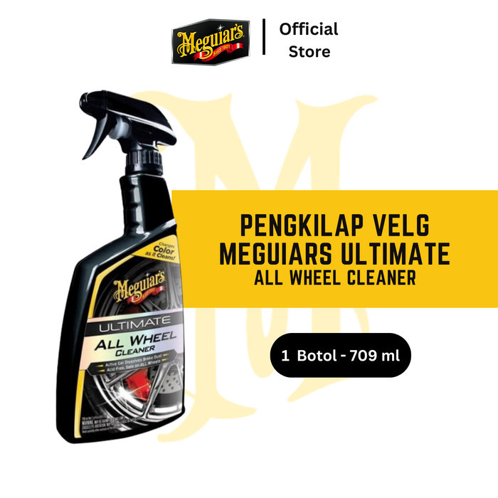 Jual MeguiarS Ultimate All Wheel Cleaner G180124, 24 Oz - Pengkilap ...