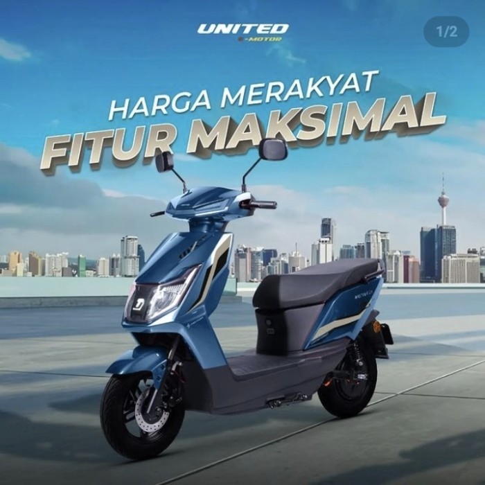 Jual Motor Listrik United Mx 1200 | Shopee Indonesia
