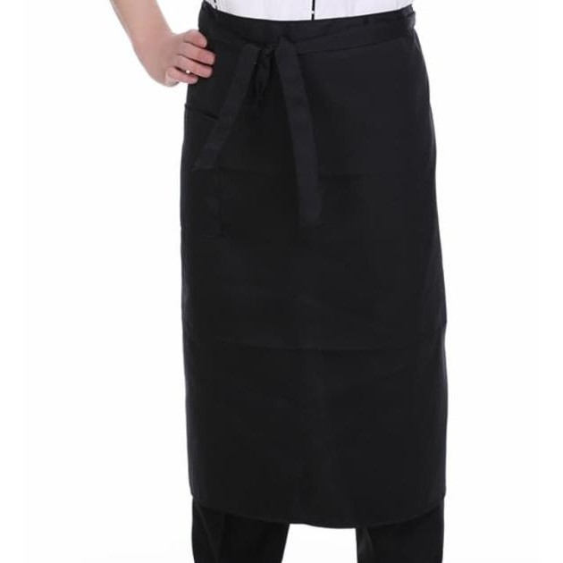 Jual Celemek Apron Half Maxi Hitam Quality | Shopee Indonesia
