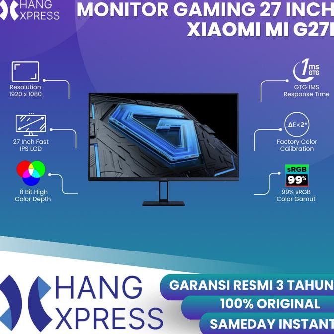 Jual Xiaomi Mi Monitor Gaming G27I 27 Inch Full Hd 1080P 165Hz Ips Fhd ...