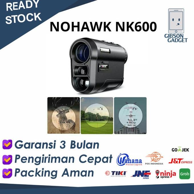 Jual Rangefinder Teleskop Laser Teropong Range Finder Nohawk Nk600 Alat Ukur Jarak Premium ...