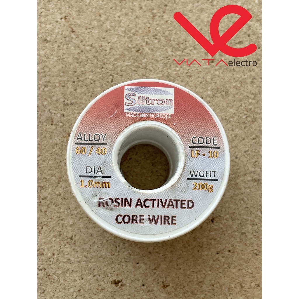 Jual MURAH TIMAH BESAR 200G 1/5KG SILTRON SINGAPORE TIMAH BESAR 200GRAM 1MM 60/40 TENOL TIMAH ...