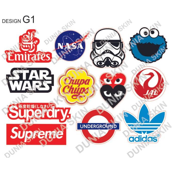 Jual Travel Label / Sticker Koper Rimowa Design G1 Famous Logo Emirates ...