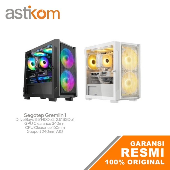 Jual Jual Casing Pc Segotep Gremlin 1 M-Atx | Shopee Indonesia