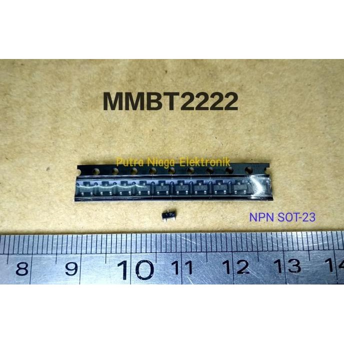 Jual (10) Transistor SMD MMBT2222 NPN SOT23 2N2222 TR 2222 SOT-23 ...