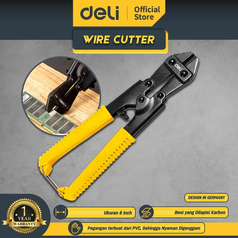 Jual Deli Bolt Cutter / Gunting Besi Kawat Rantai Tang Potong Baja ...