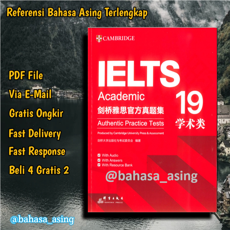 Jual IELTS Academic Test Complete 1-19 + Audio | Shopee Indonesia