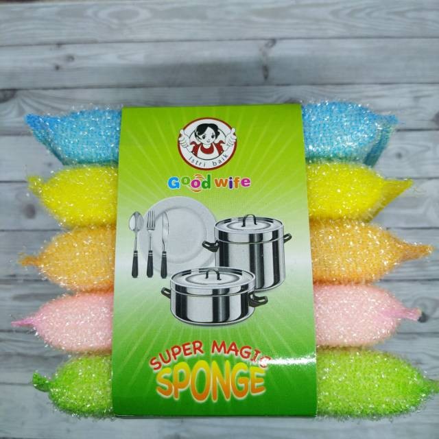 Jual SPONGE CUCI PIRING / SPON CUCI PIRING (BESAR) | Shopee Indonesia