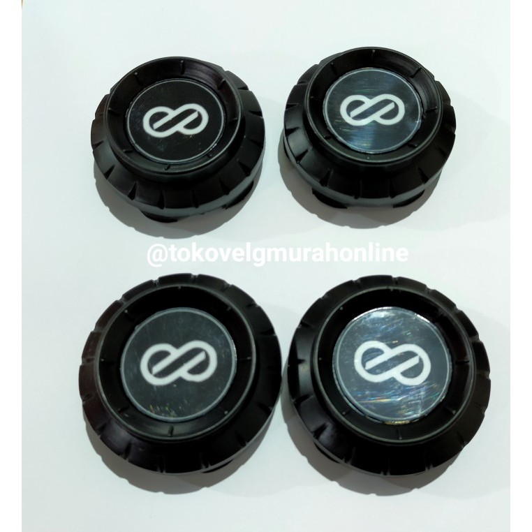 Jual TVMO DOP TUTUP VELG CENTER VARIASI ENKEI DIAMETER 6.5 CM HITAM ...