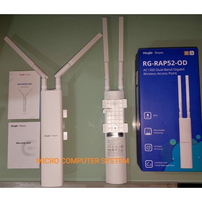 Jual RUIJIE REYEE RG-RAP52-OD WIFI 5 AC1300 DUAL-BAND WIRELESS ACCESS ...