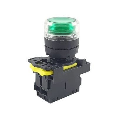 Jual FORT ILUMINATED PUSH BUTTON W/ LED TYPE LA115-A5 - HIJAU MUDA | Shopee Indonesia