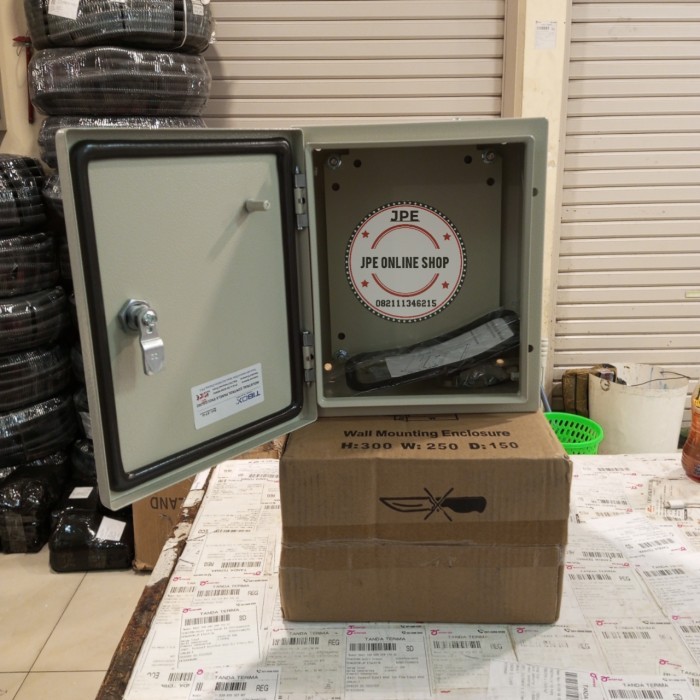 Jual Unik Tibox Box Panel Besi/Box Panel Sheet Steel 300X250X150 Mm ...