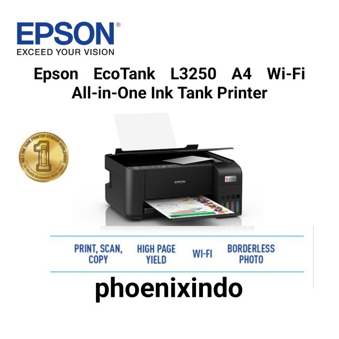 Jual Epson EcoTank L3250 A4 Wi-Fi All-in-One Ink Tank Printer L 3250 ...