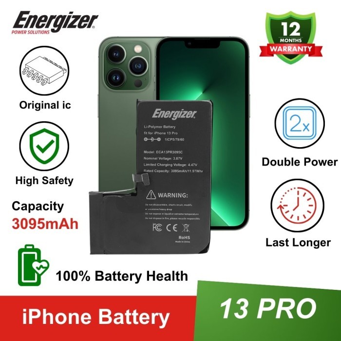 Jual Produk Ready Energizer - Batre Baterai Battery iPhone 13 / 13 Mini ...
