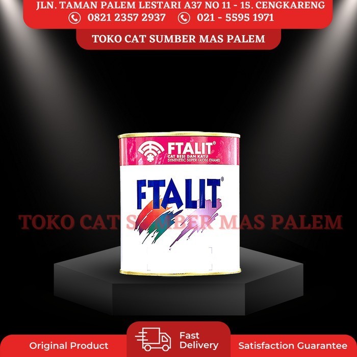 Jual CAT FTALIT HITAM DOFF 544 / PUTIH DOFF 559 UKURAN 5 KG - CAT ...