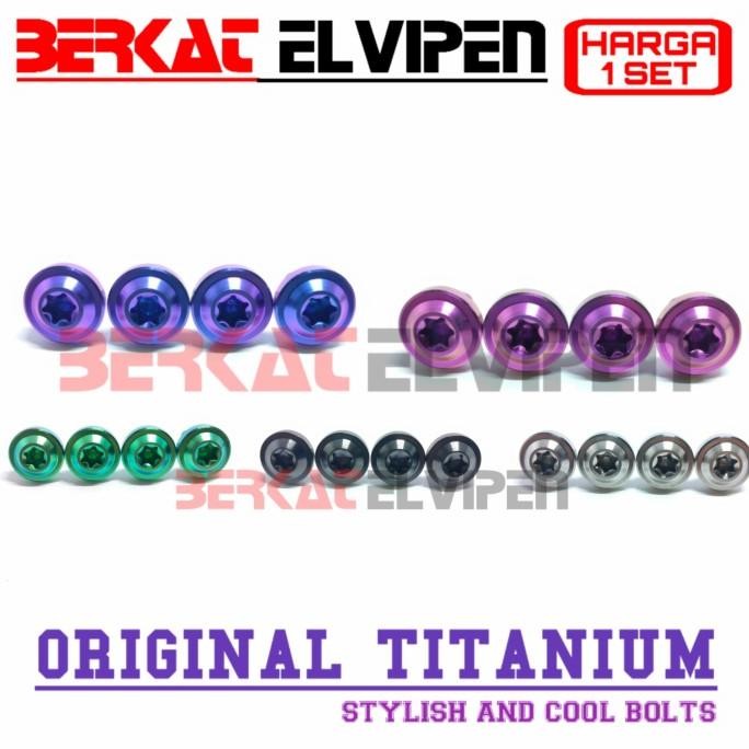 Jual Baut Titanium BIG HEAD Dudukan Radiator Honda Vario 160 Pcx 160 ...