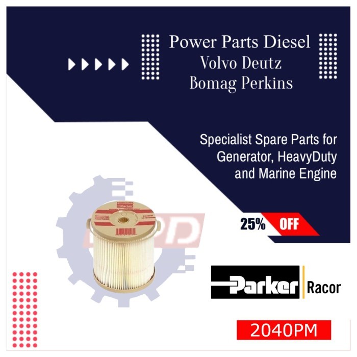 Jual 2040PM FILTER SEPARATOR - RACOR ORIGINAL ASLI (30 Micron) | Shopee ...