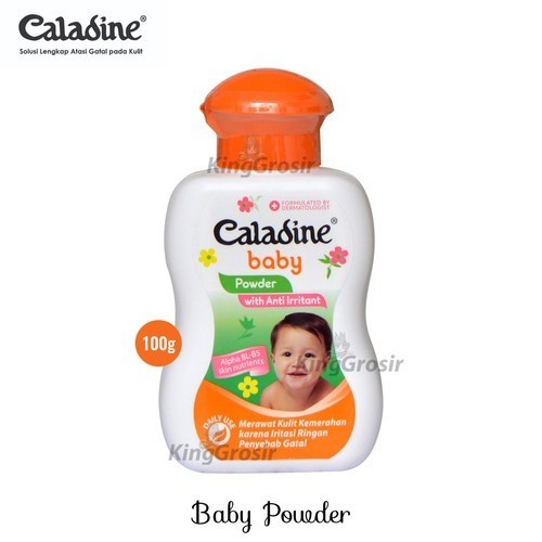 Jual CALADINE BABY POWDER WITH ANTI IRRITANT 100 GRAM - BEDAK BAYI ...