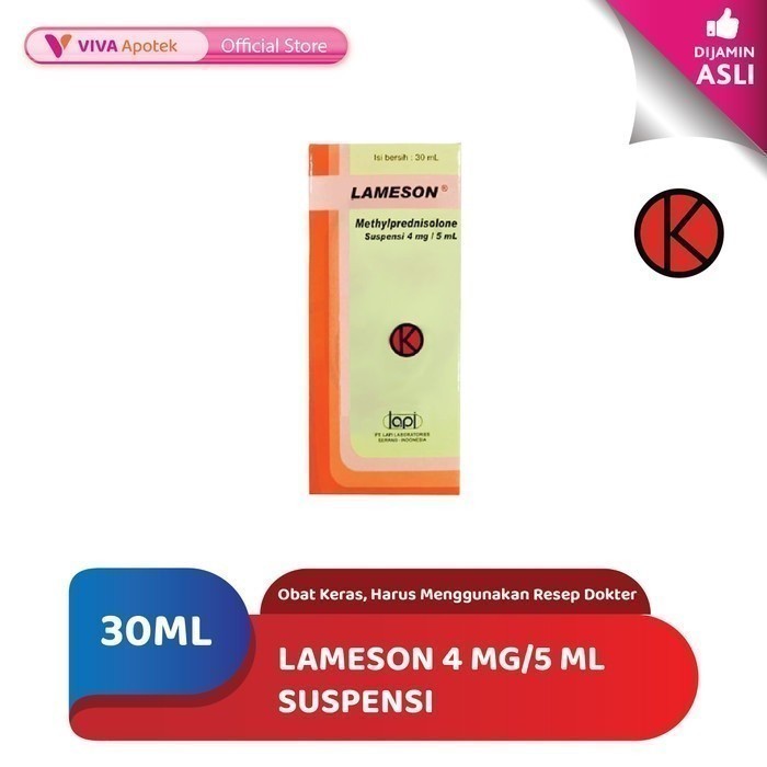Jual Lameson 4 mg/5 ml Suspensi - 30 ml | Shopee Indonesia