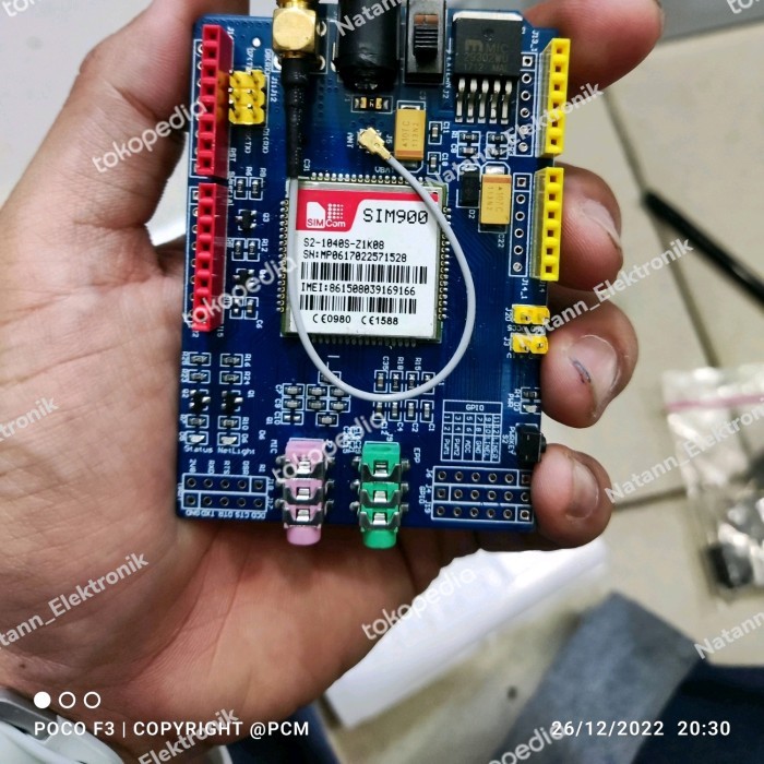 Jual Modul Gprs Gsm Shield Arduino Sim900 Sim 900 Ready Stock | Shopee ...