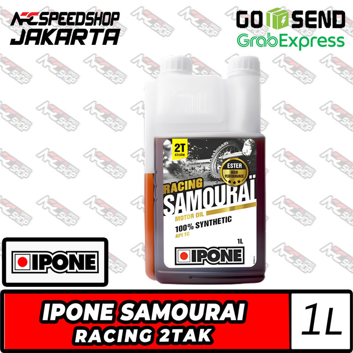 Jual OLI IPONE SAMOURAI RACING 2TAK / OLI SAMPING IPONE 1 LITER ...