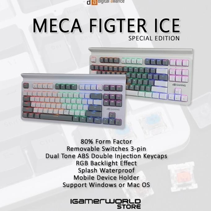 Jual Digital Alliance Meca Fighter ICE TKL SE Mechanical Gaming ...
