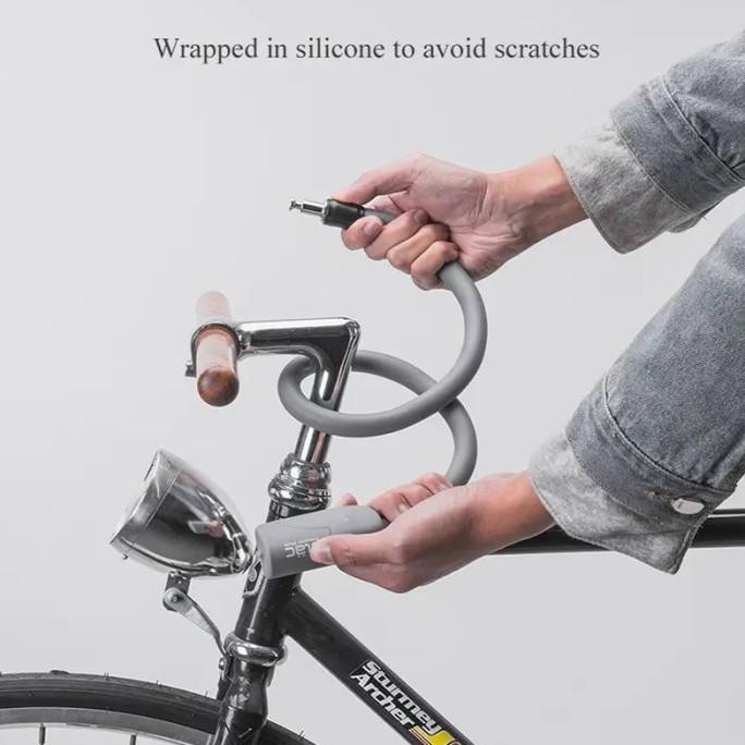 Jual Kunci Sepeda Ulac Y10M Bike Lock !! Ready | Shopee Indonesia