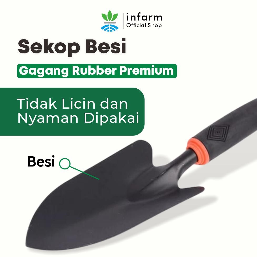 Jual Kekinian Infarm - Sekop Besi Tanah Peralatan Kebun Kualitas ...