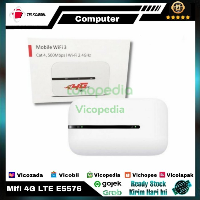 Jual Modem WIFI Mifi 4G LTE Telkomsel E5576 500Mbps Unlock All GSM Operator | Shopee Indonesia