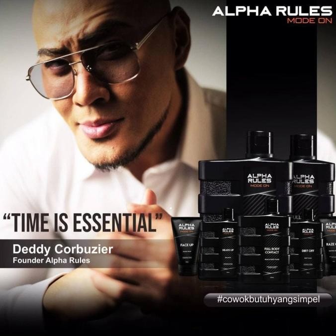 Jual Alpha Rules Sabun Shampoo Pria Alpharules Original Cowok Simple ...