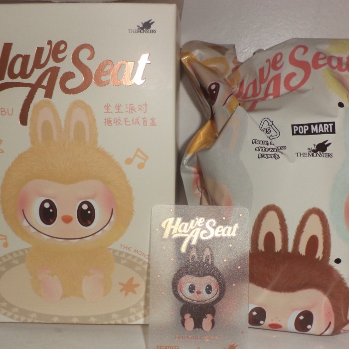 Jual Labubu Secret DuoDuo Have A Seat Original Pop Mart | Shopee Indonesia