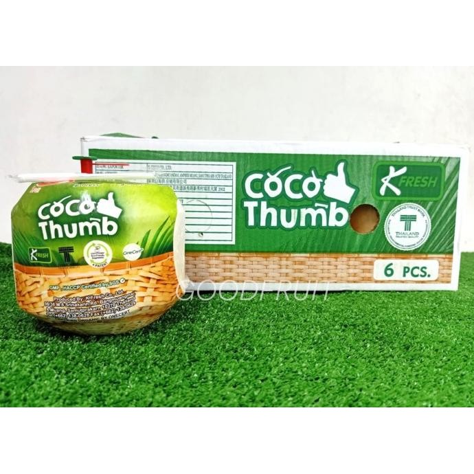 Jual Coco Thumb - Kelapa Muda Thailand isi 6pcs Cocothumb | Shopee ...