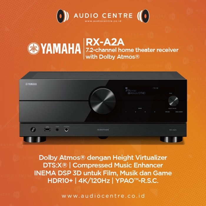 Jual Yamaha RX-A2A RXA2A RXA 2A RX A2A Aventage AV Receiver 7.2ch dolby ...