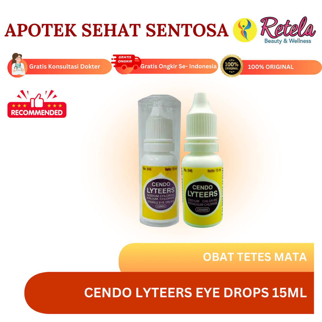 Jual CENDO LYTEERS EYE DROPS 15ML | Shopee Indonesia