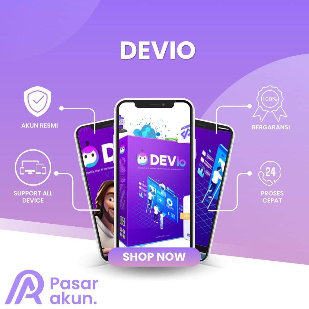 Jual Devio - Digerakkan Oleh Chatgpt 4 Ai Software Engineer Pertama Di Dunia | Shopee Indonesia