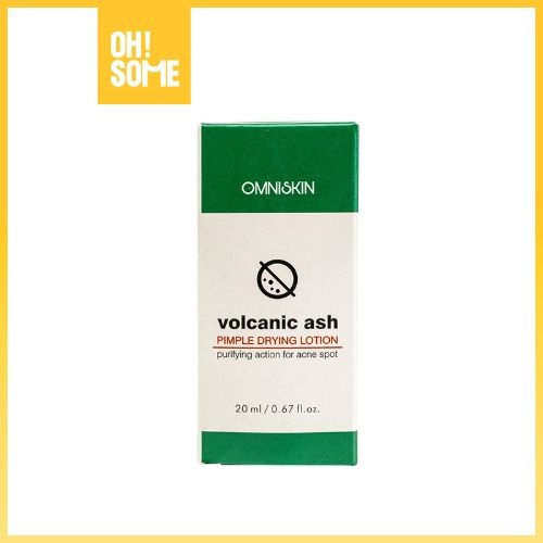 Jual OHSOME - OMNISKIN Volcanic Ash Pimple Drying Lotion 20ml | Shopee ...