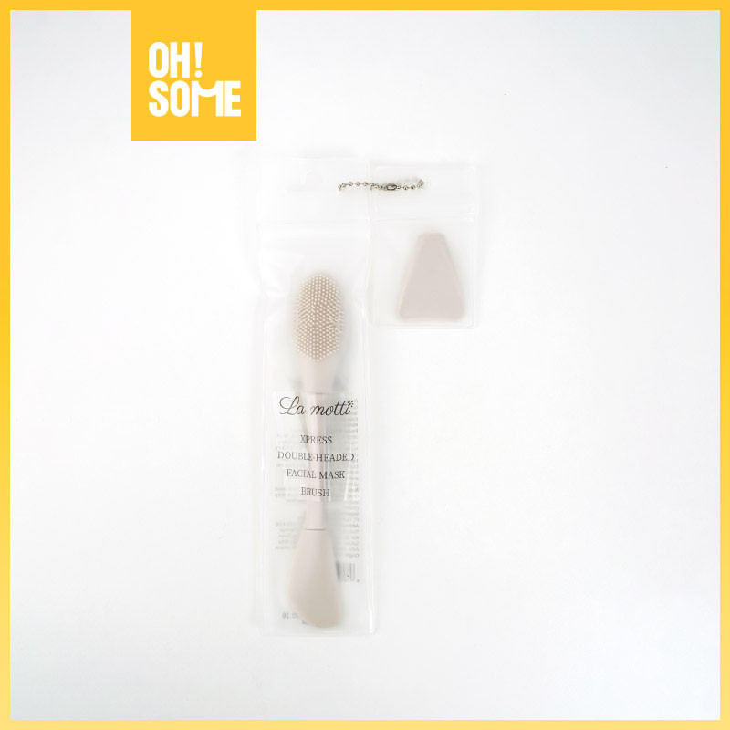 Jual OHSOME - Dulce Luna Xpress Double-Headed Facial Mask Brush 1pcs ...